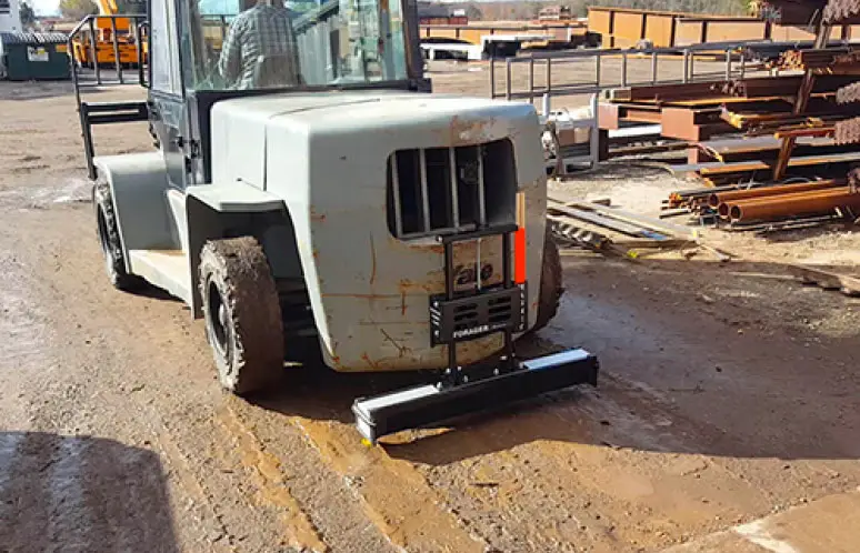 Forklift Magnetic Sweepers - Bluestreak Equipment Magnetics