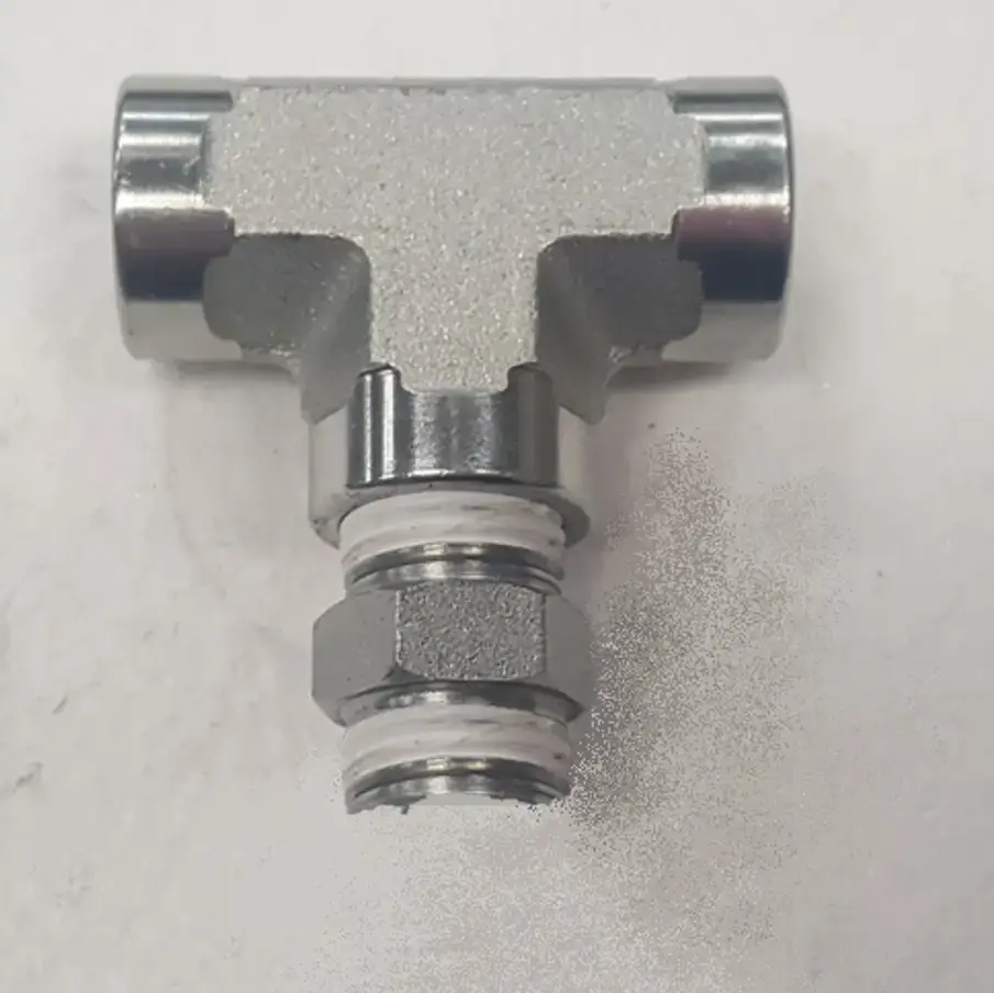 Part #34 Baffin low pressure side tee connection 0.375" NPTF tee(1pc) 0 ...