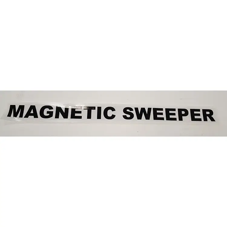 Part #49 Baffin Magnetic Sweeper sticker (1pc) - Bluestreak Equipment ...