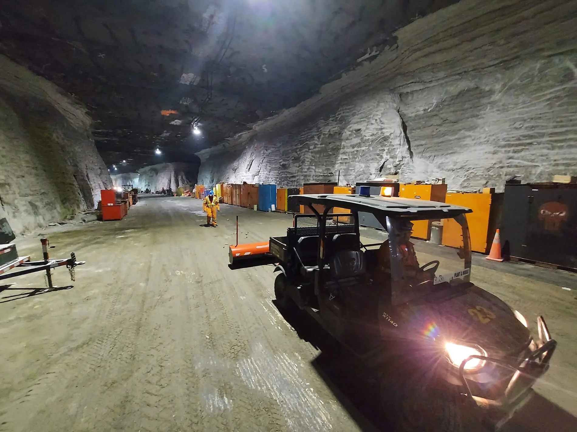 Case Studies Mining Road Maintenance Using A Magnetic Sweeper Case Study - Bluestreak Equipment ...