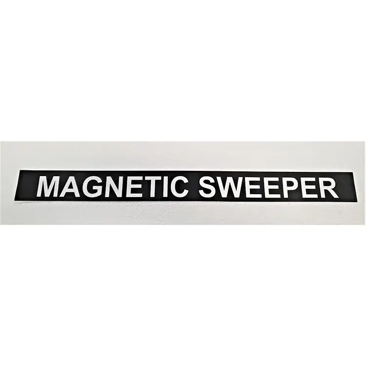 Part #13 Lynx magnetic sweeper sticker (1pc) - Bluestreak Equipment ...