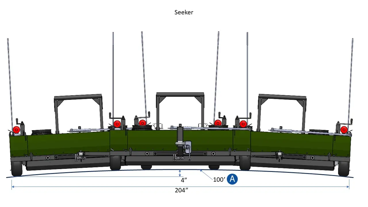 Seeker Airmag FOD Control Magnetic Sweeper