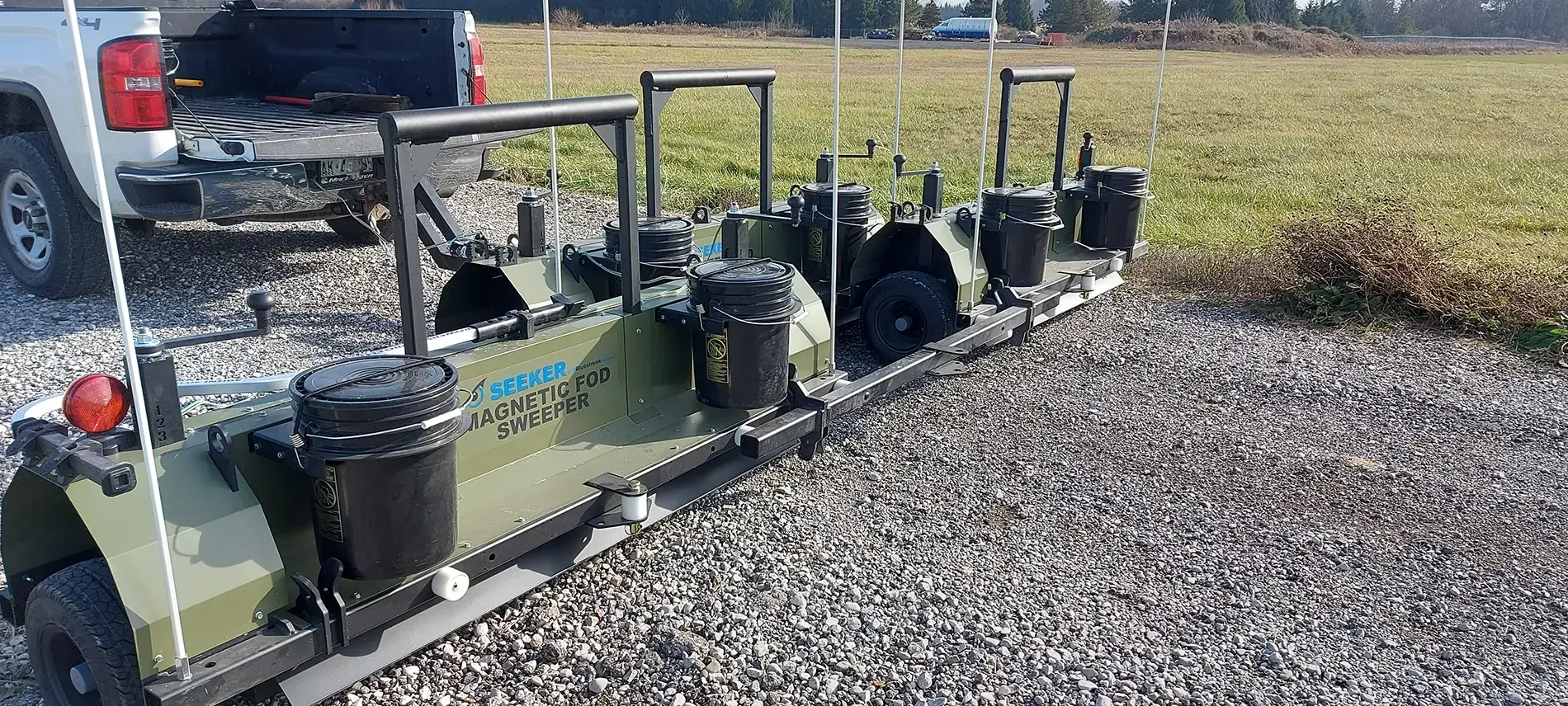 Seeker Airmag FOD Control Magnetic Sweeper