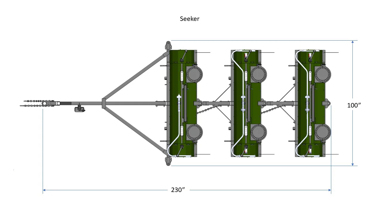 Seeker Airmag FOD Control Magnetic Sweeper