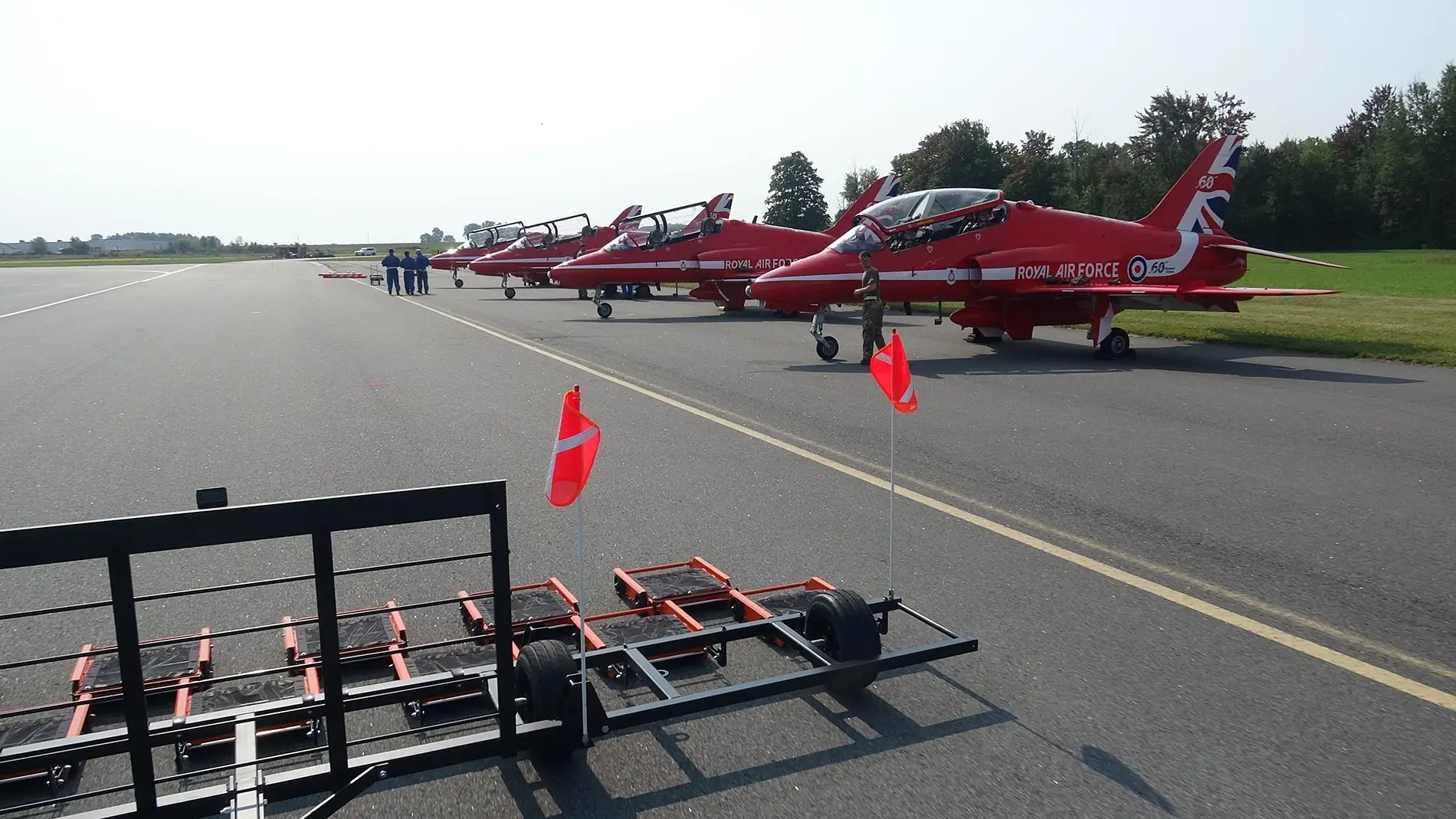 Seeker Airdrag FOD Friction Sweeper - Bluestreak Equipment Magnetics