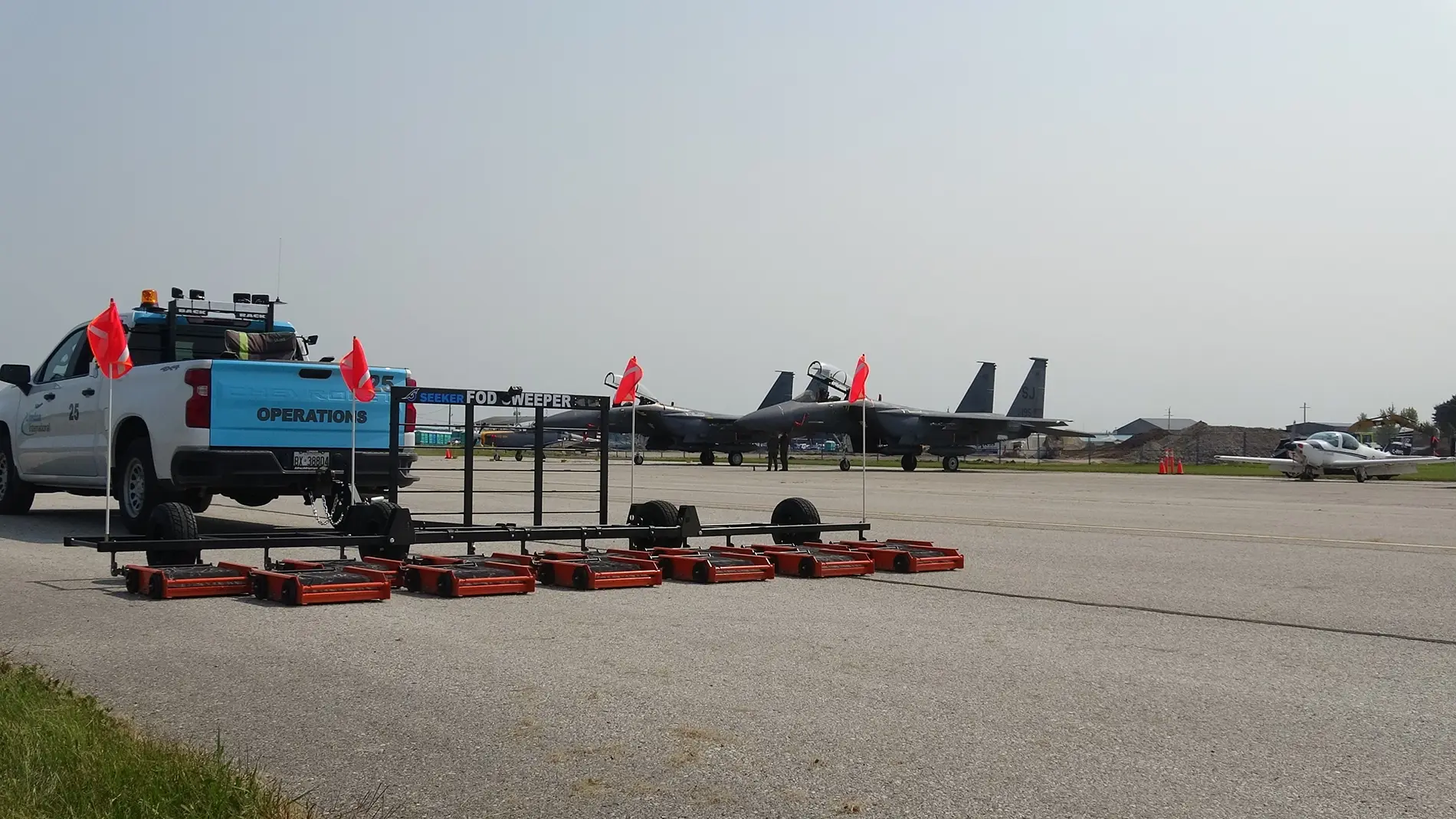 Importance of Airfield FOD Sweepers | Bluestreak | FOD Airport Dangers