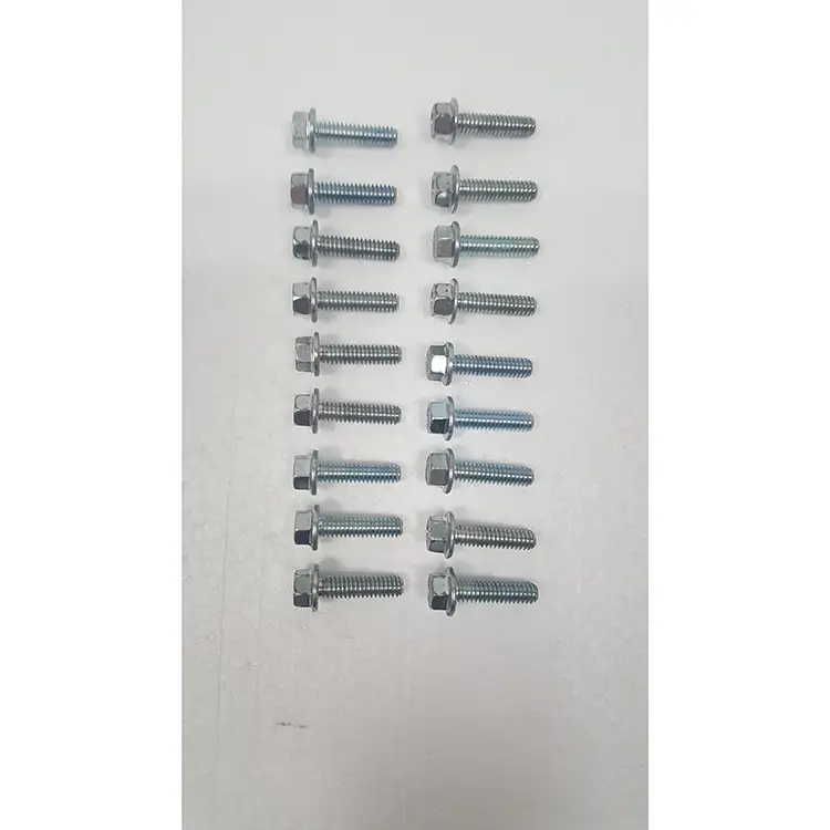 Part #25 Mammoth steel lid bolts 0.25in x 0.75in zinc flange bolt ...